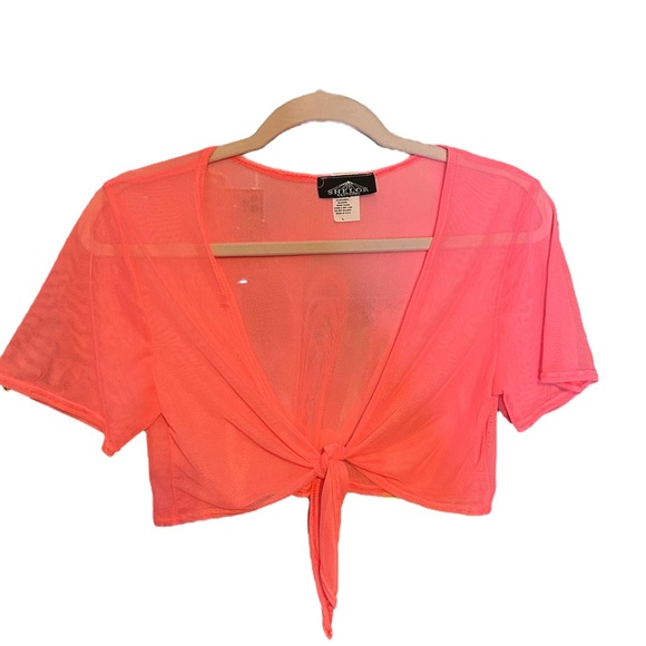 Jackets & Coats | Hot Pink Barbie Mesh Short Jacket | Poshmark